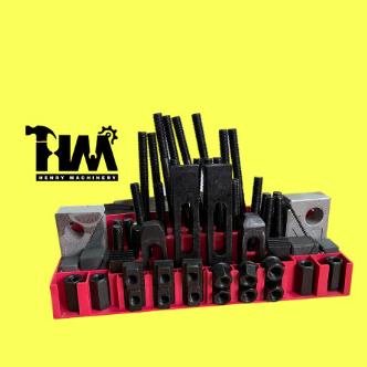 Jual CLAMPING KIT M12 (58pcs) / KLEM KIT M12/ CLEMPING SET M12 Milling ...