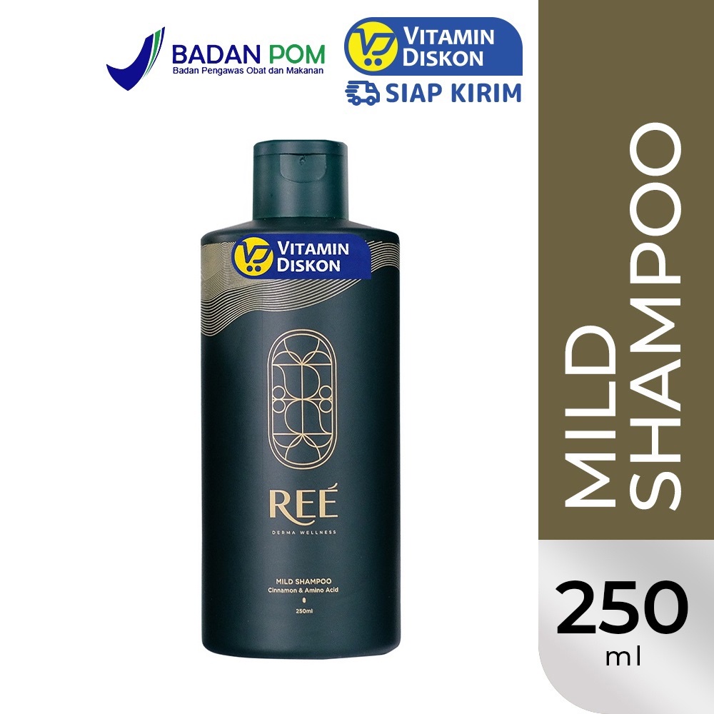 Jual REE DERMA CINNAMON AND AMINO ACID MILD SHAMPOO 250ML | Shopee ...
