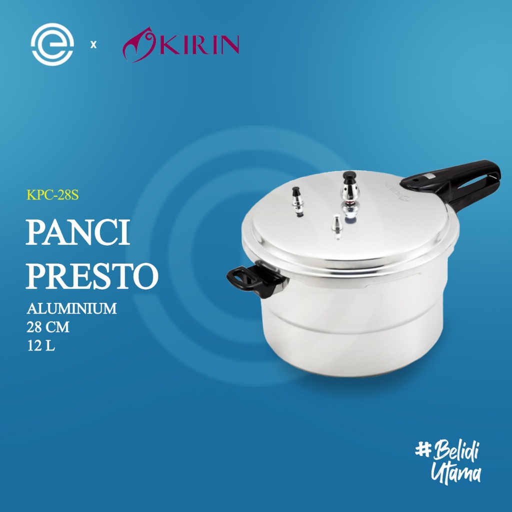 Jual KIRIN Panci Presto Serbaguna 12 Liter - KPC-28S | Shopee Indonesia