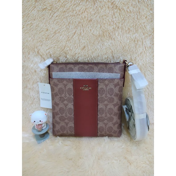 Jual 41321 Authentic Coach Kitt Messenger Crossbody in Colorblock ...