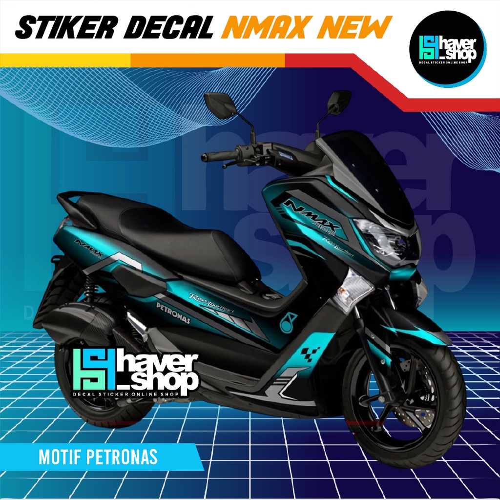 Jual Aksesoris Kendaraan Stiker Untuk Motor Yamaha Nmax Full Body Motif ...