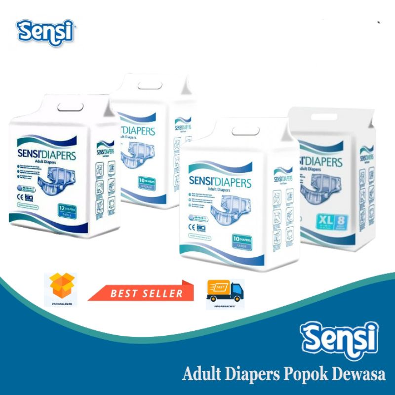 Jual SENSI ADULT DIAPERS POPOK DEWASA | Shopee Indonesia Jual SENSI ADULT DIAPERS POPOK DEWASA | Shopee Indonesia