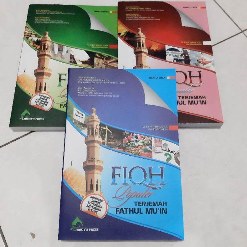 Jual 3 jilid terjemah fathul muin fathal muin fathal mu'in fathul mu'in ...