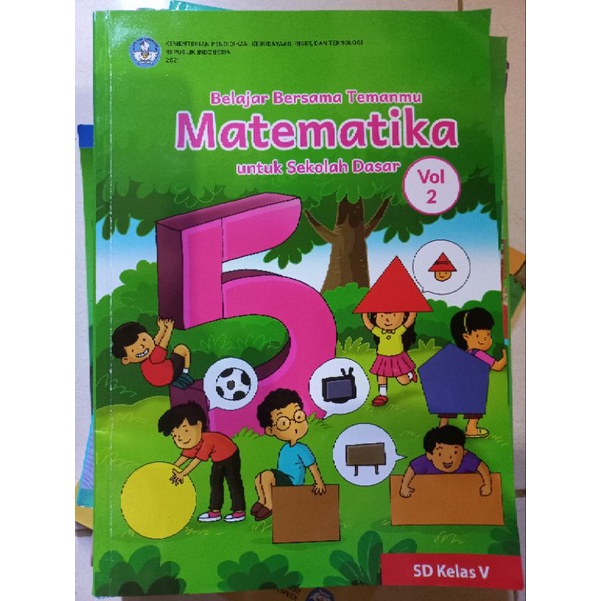 Jual Matematika kelas 5 vol 2 kurikulum merdeka | Shopee Indonesia