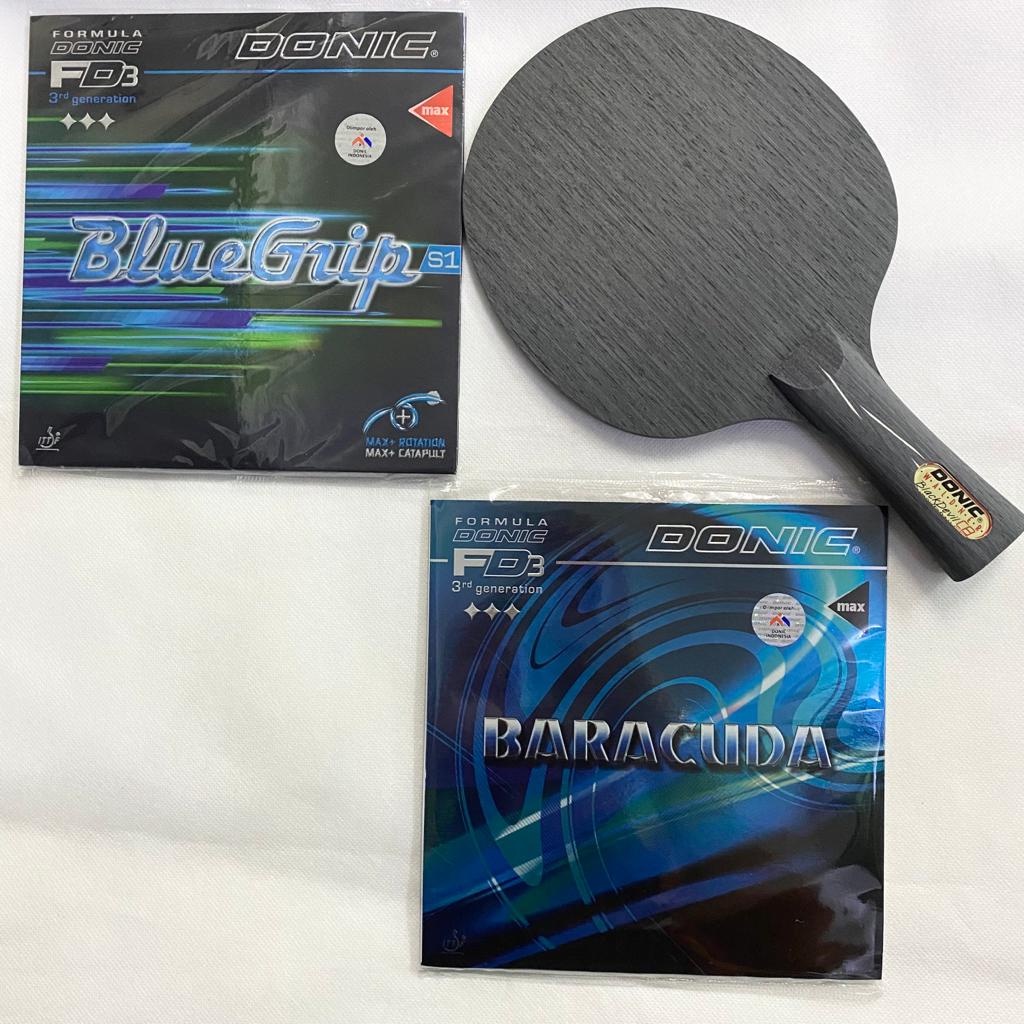 Jual DONIC Bat tenis meja Black Devil kombinasi karet serang Set | Shopee Indonesia