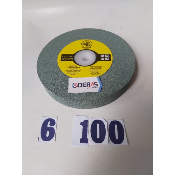 Jual BATU GERINDA HIJAU 6in GC100 GC 100 Batu Gerinda Asah Duduk ...