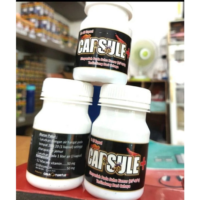 Jual Capsule+ isi 25 kapsul/Capsule+ isi 50 kapsul/capsule plus/vitamin ...