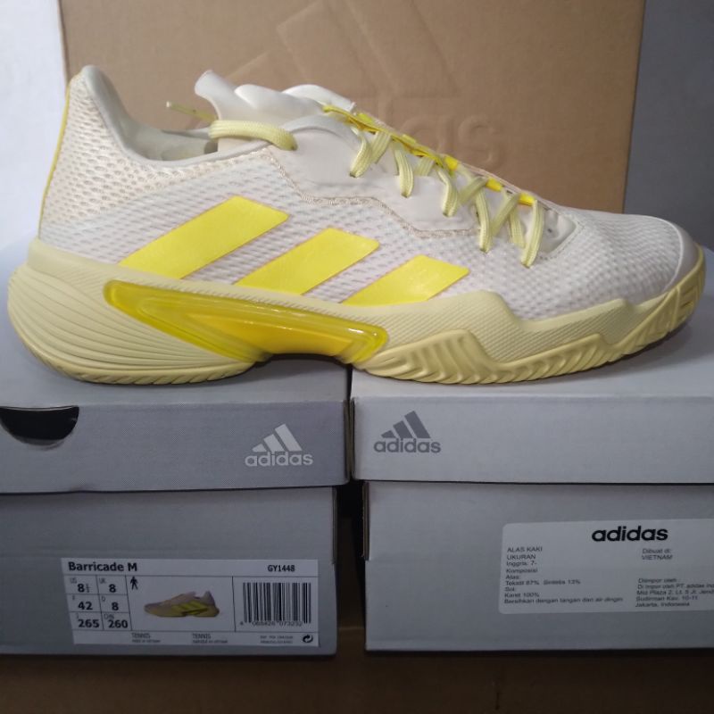 Jual Adidas Barricade GY1448 Tennis Shoes | Shopee Indonesia