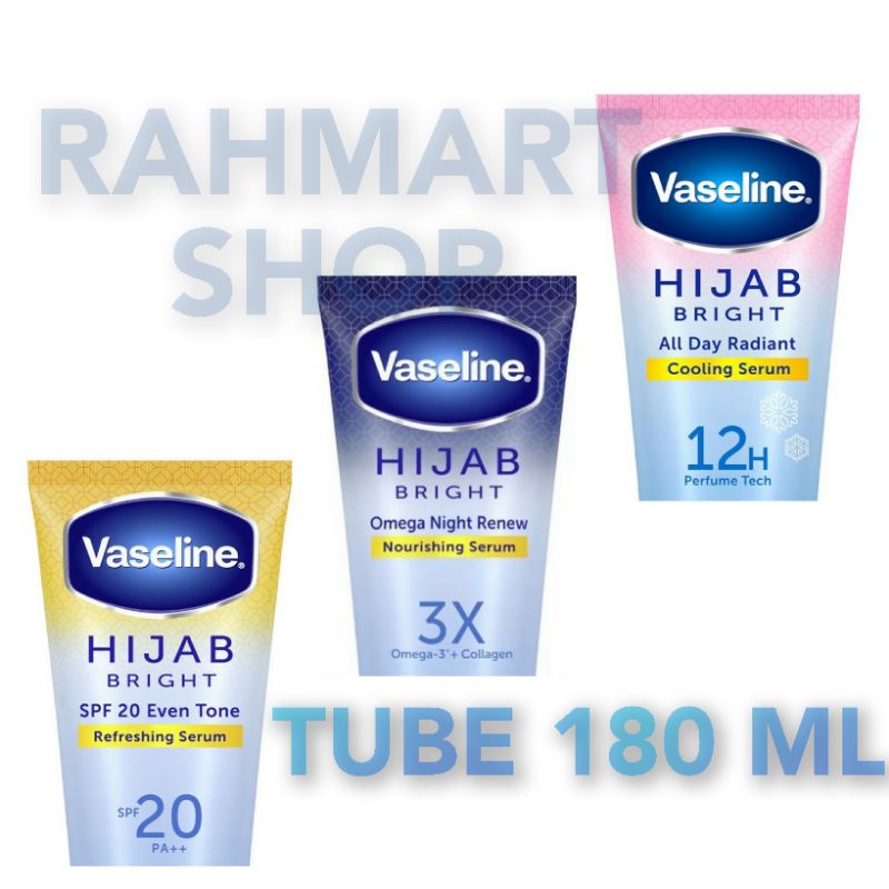 Jual VASELINE Body Serum Hijab Bright - Refreshing Serum - Nourishing ...