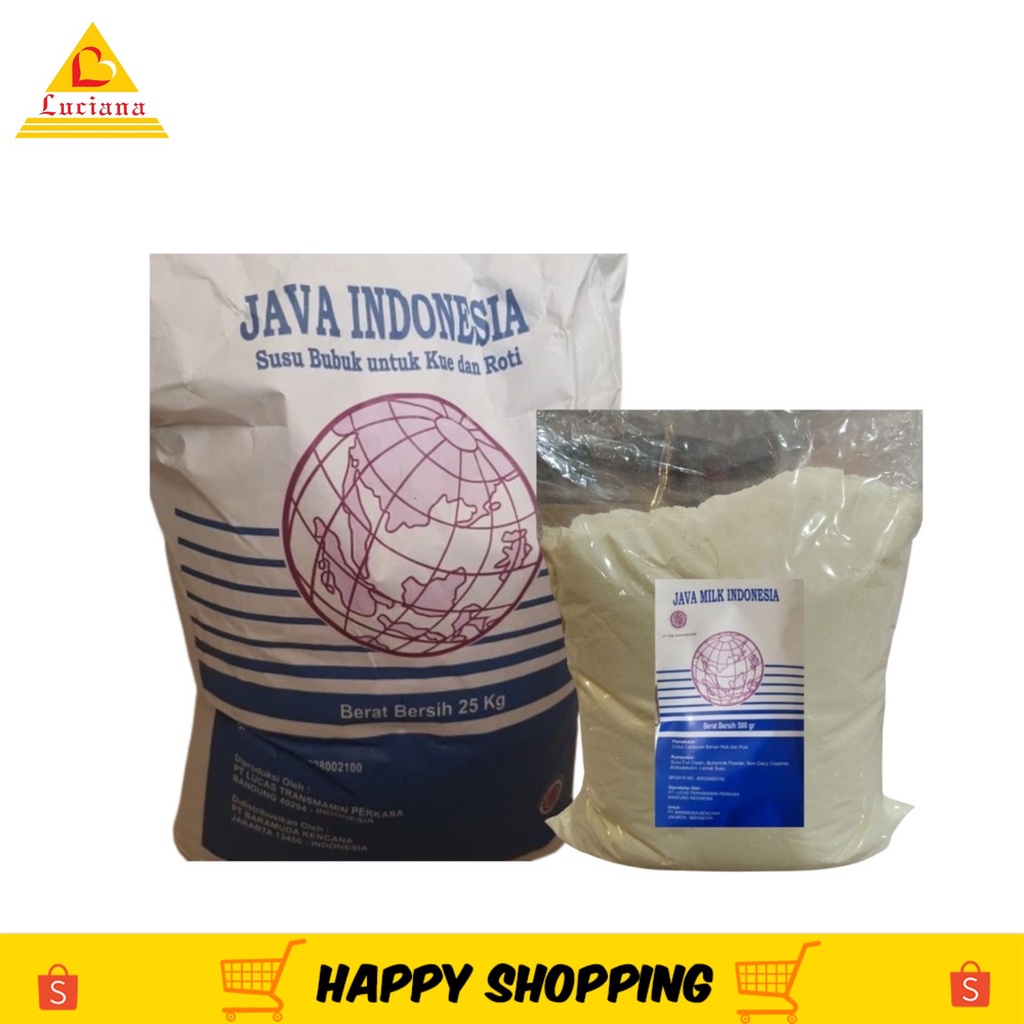 Jual SUSU BUBUK FULL CREAM JAVA MILK 500gr | Shopee Indonesia