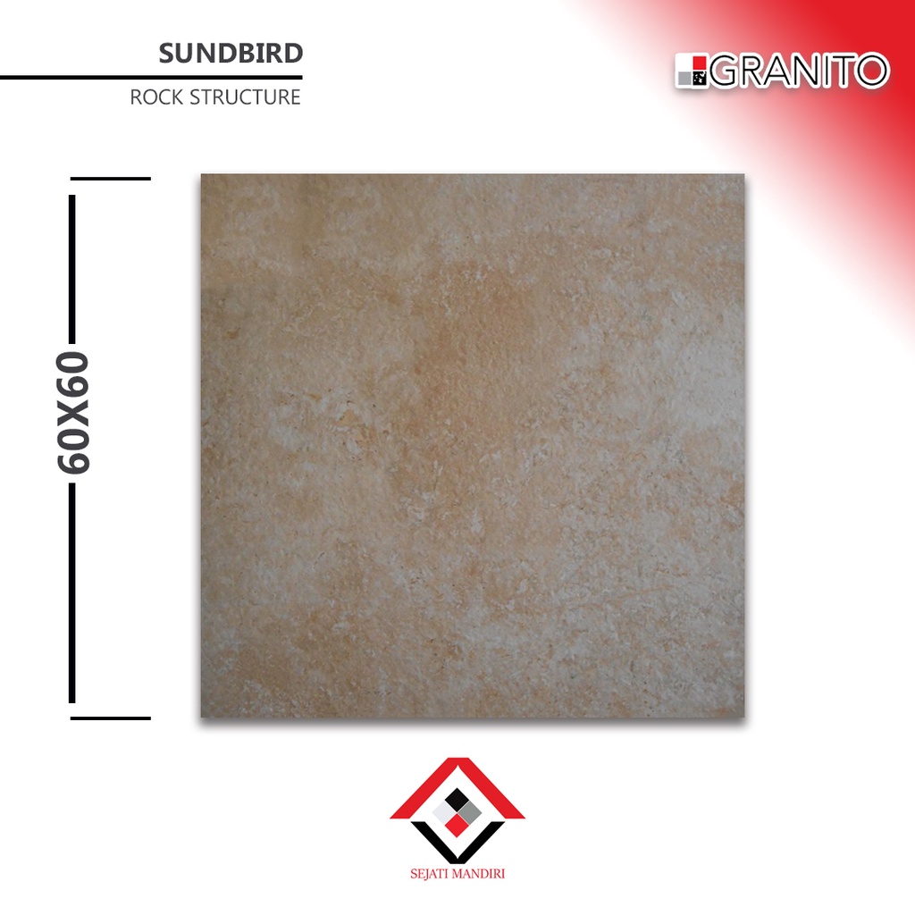Jual granit 60x60 - motif batu alam - granito sunbird | Shopee Indonesia