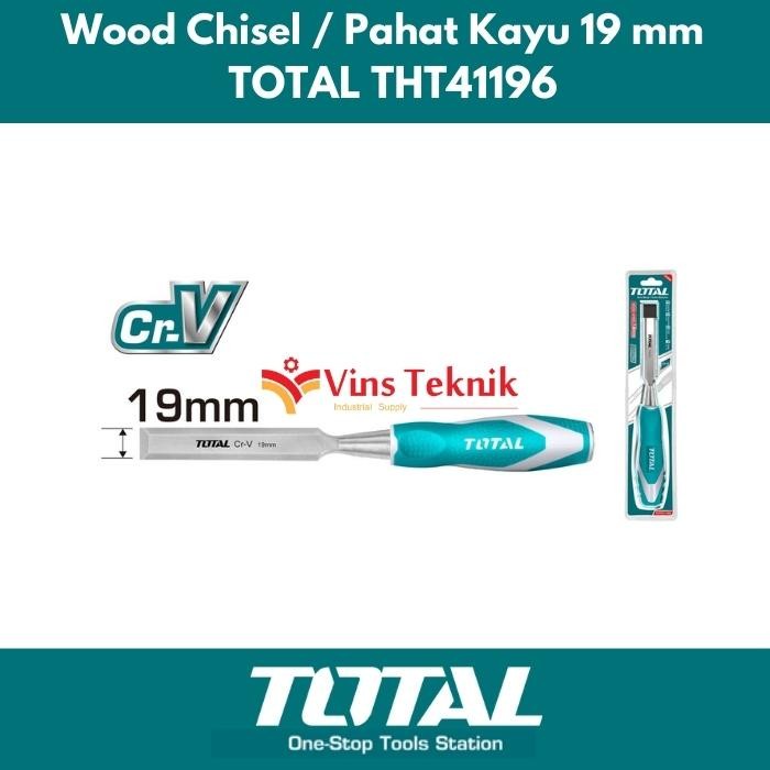 Jual Wood Chisel Pahat Kayu 19Mm Total Tht41196 | Shopee Indonesia