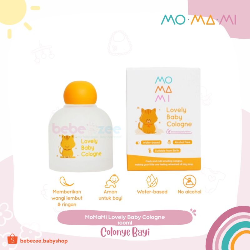 Jual Momami Lovely Baby Cologne 100ml / parfum bayi | Shopee Indonesia