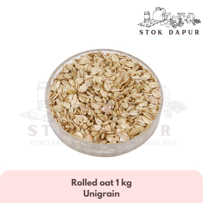 Jual Rolled Oats 1 kg UniGrain | Shopee Indonesia