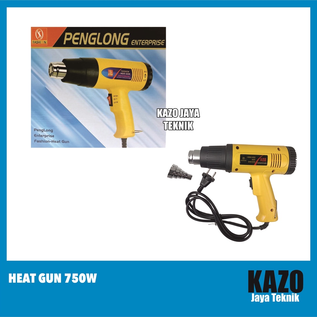 Jual Heat Gun 750W / Alat Pemanas Stiker/Sablon | Shopee Indonesia