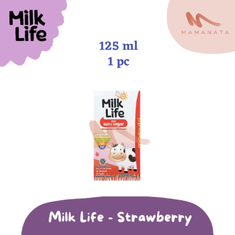 Jual Susu UHT Milk Life 115 ml | Shopee Indonesia