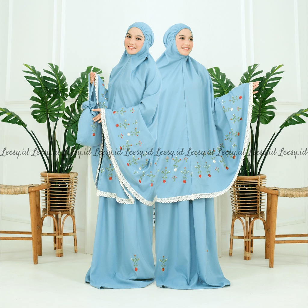 Jual Leesy.id - Mukena Bordir Niswa | Shopee Indonesia