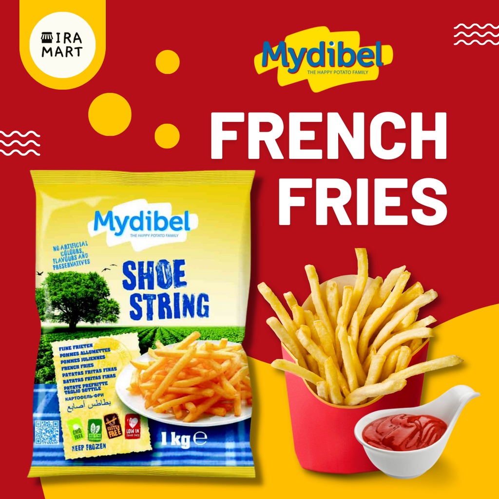 Jual French Fries Mydibel | Frozen Food | Ira Mart | Shopee Indonesia