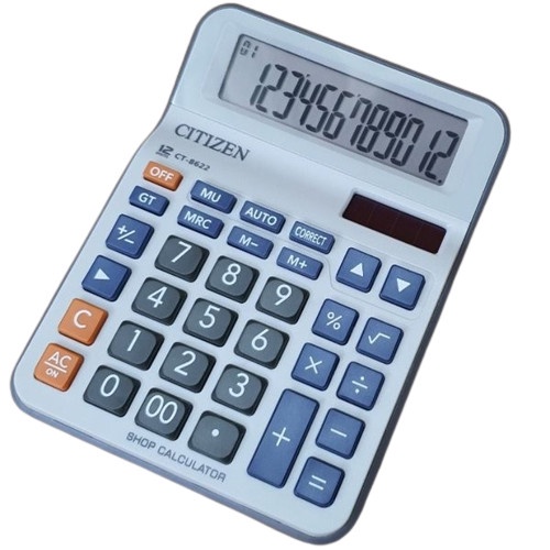 Jual PRODUK TERBATAS Kalkulator CT 8622 Calculator Dagang 12 Digit ...