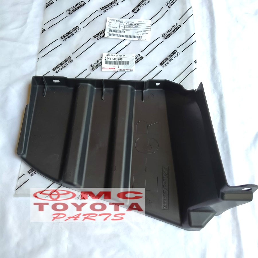 Jual Tutup Cover Deck Dek Bawah Mesin Engine Kanan Etios 51441-0D260 ...