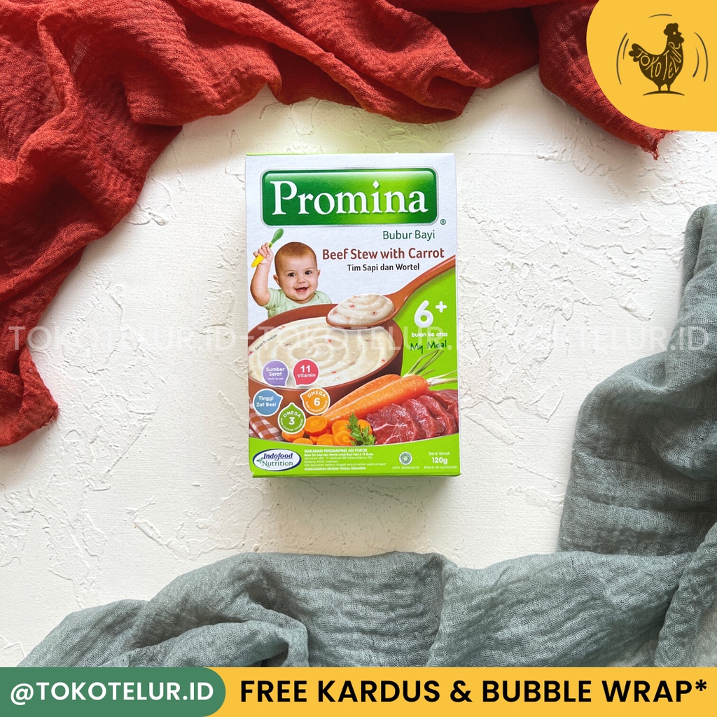 Jual PROMINA - Bubur Cereal Bayi 6+ / MPASI Anak Bayi Bubur Pendamping ...