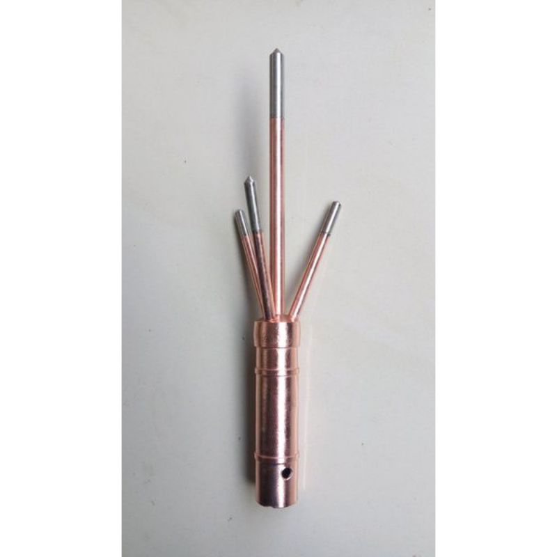 Jual Tombak anti Petir / Splitzen Trisula / Treesula 3/4 inch kuningan ...