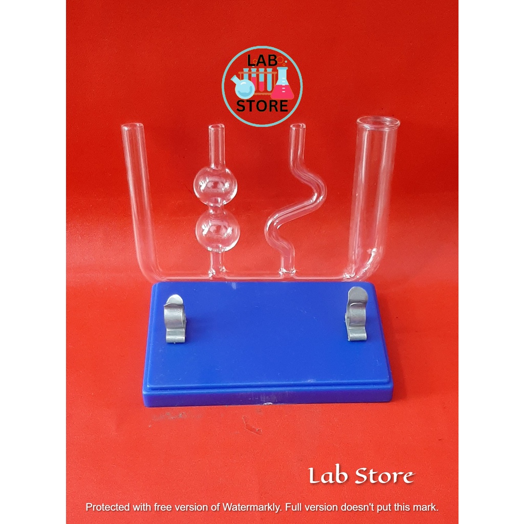 Jual Bejana Berhubungan / Bejana Berhubungan Kaca / Alat Percobaan ...