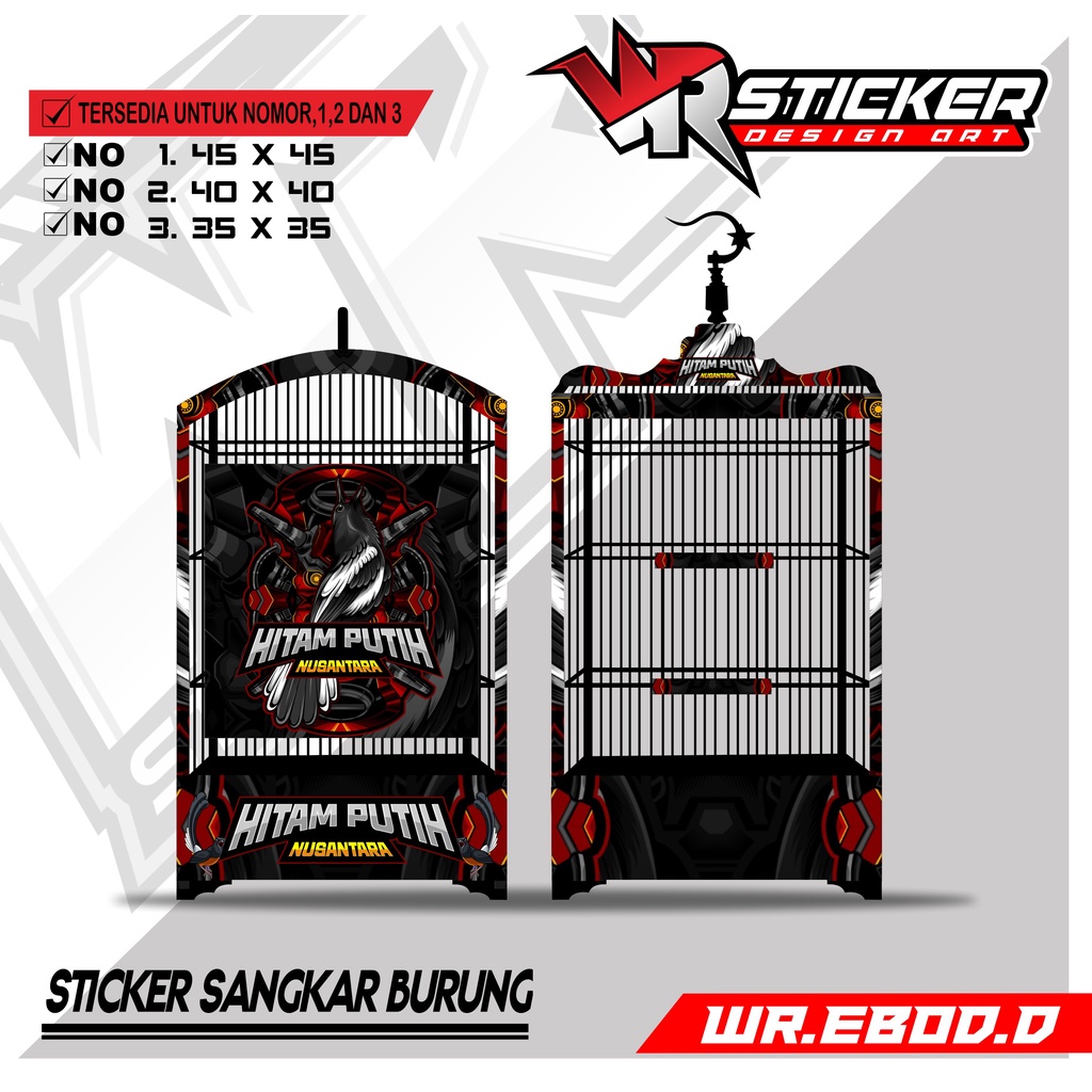 Jual Sticker Decal Kandang Ebod Kotak Stiker Dekal Sangkar Burung Kotak ... Jual Sticker Decal Kandang Ebod Kotak Stiker Dekal Sangkar Burung Kotak ...