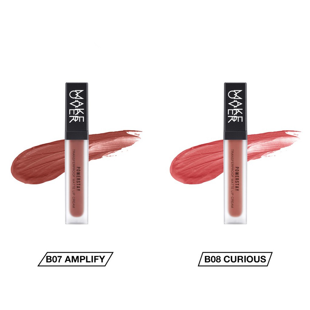Jual MAKE OVER Powerstay Transferproof Matte Lip Cream 7 g - All ...