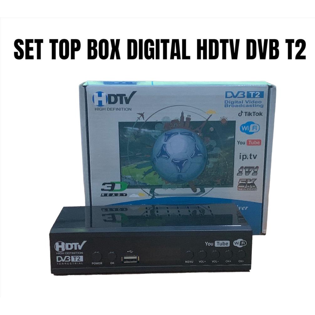 Jual SET TOP BOX TV DIGITAL HDTV RECEIVER STB DIGITAL SET TOP BOX HDTV ...