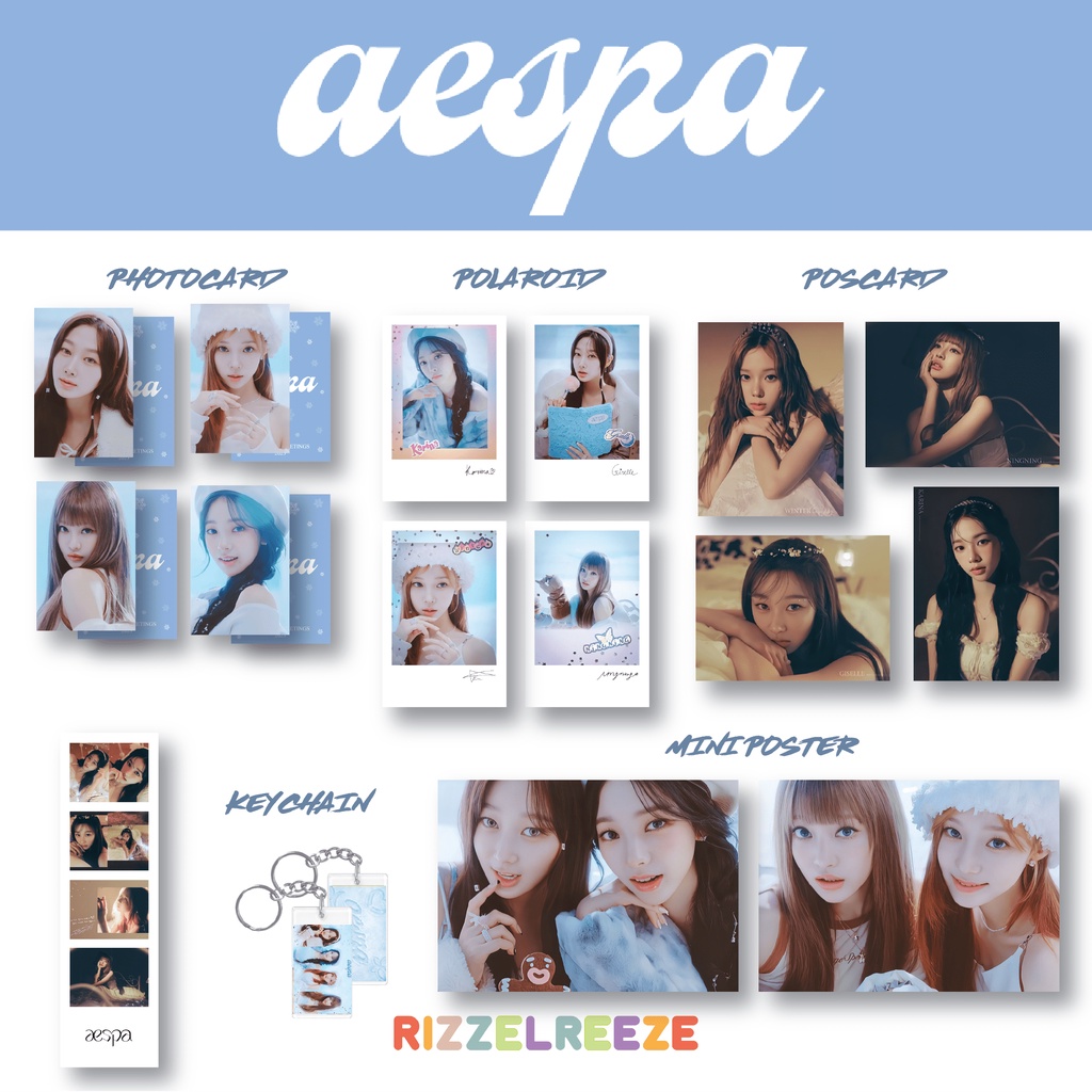 Jual FANKIT SEASON GREETING AESPA 2023 UNOFFICIAL/ FANKIT AESPA/ FANKIT ...