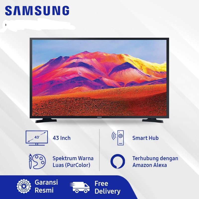 Jual SAMSUNG SMART TV LED 43 INCH 43T6500 GARANSI RESMI | Shopee Indonesia