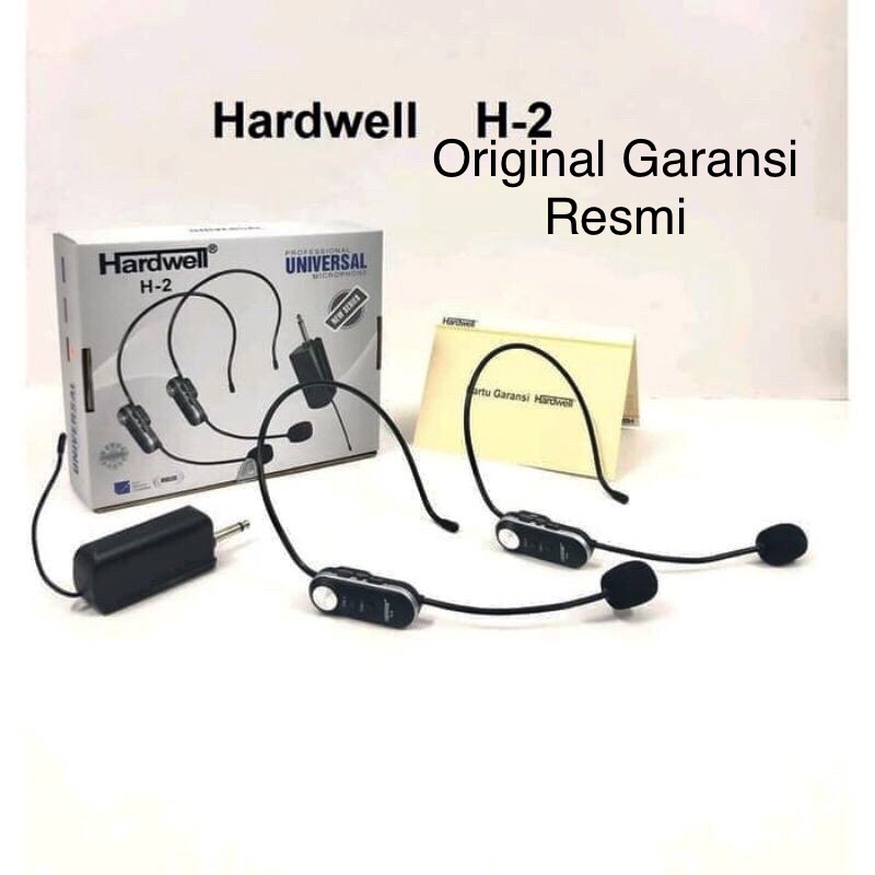 Jual Mic Wireless Original Bando Hardwell H2 ISI 2 Microphone | Shopee ...