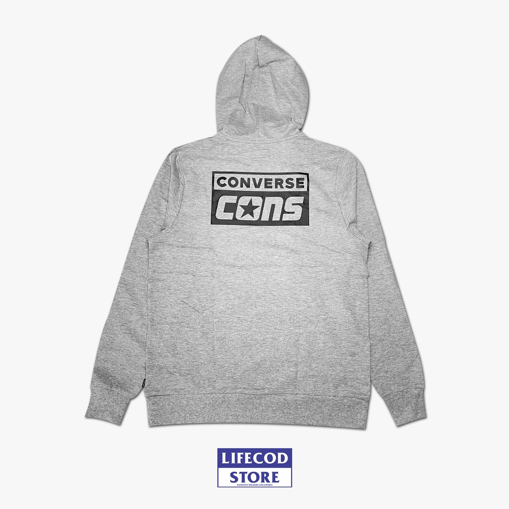 Jual Hoodie Converse Cons Logo Box Chevron Original Resmi | Shopee ...