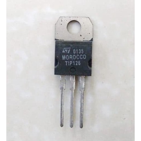 Jual TIP126 TIP 126 Transistor TIP original ST Morocco san3sh dijamin ...