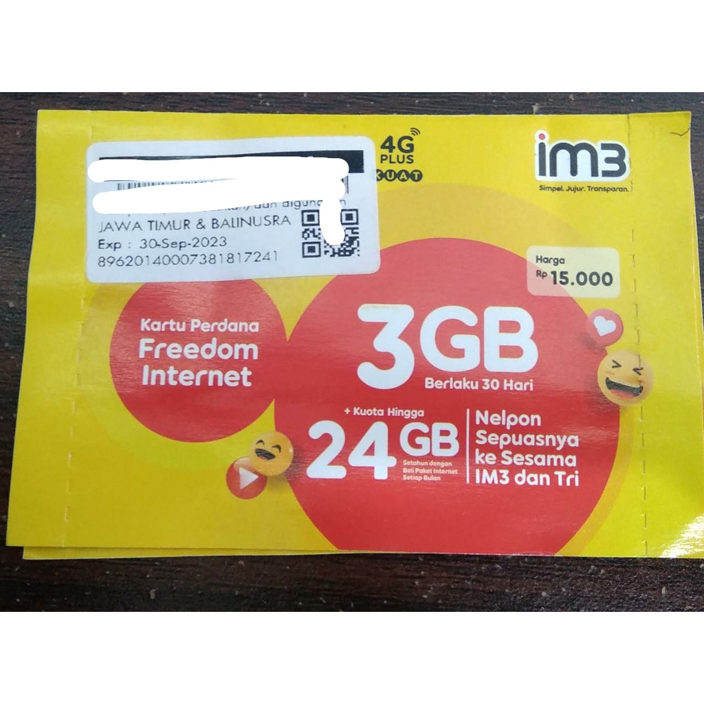 Jual KARTU PAKET IM3 3GB | Shopee Indonesia