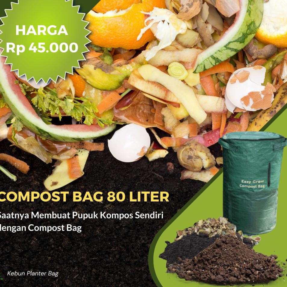 Jual Pasti Hemat Compost Bag 80 Liter Easy Grow Tas Daur Ulang Sampah ...