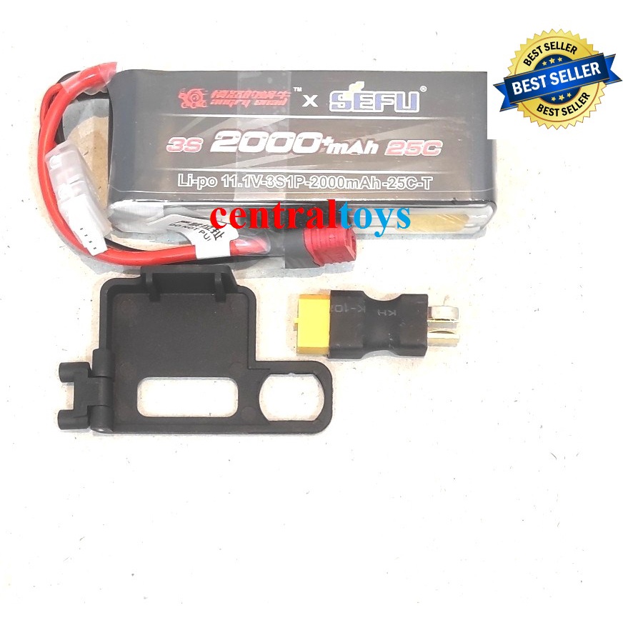 Jual baterai lipo 2s 3s mjx 16207 16209 16210 7.4v 3000mah 11.1v 2000mah | Shopee Indonesia