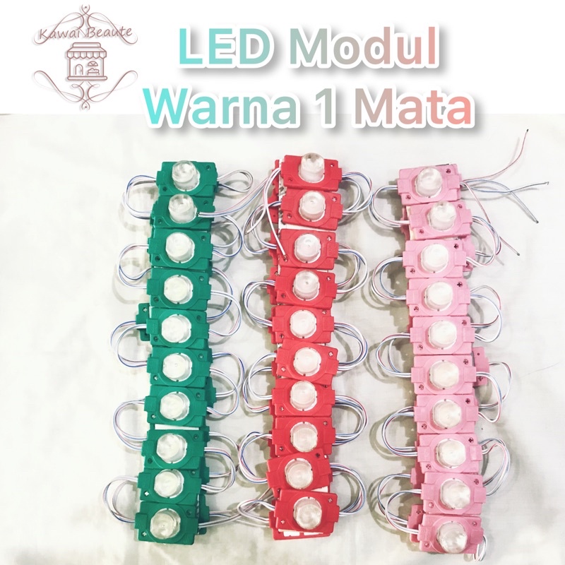 Jual Lampu LED Modul 1.5 Watt 12 Volt / LED Module 1 Mata | Shopee ...