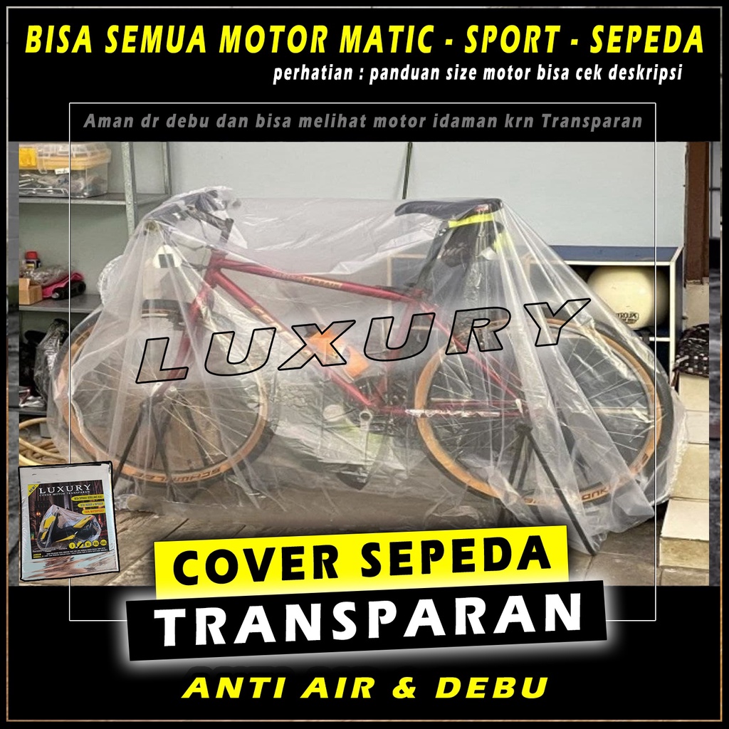Jual Sarung Cover Sepeda dan Motor 5a Selimut Pelindung Tutup ...