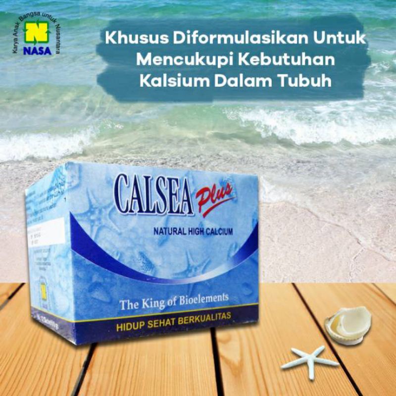 Jual CALSEA PLUS suplemen alami untuk kebutuhan kalsium tulang | Shopee ...