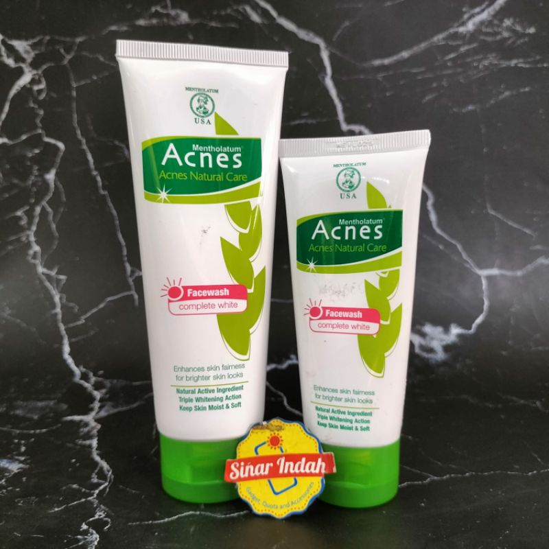 Jual Sabun Wajah Acnes Complete White Sabun Muka Acne | Shopee Indonesia