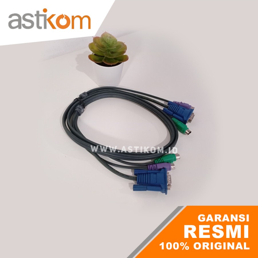 Jual Kabel KVM VGA PS2 MALE TO MALE 1,5 Meter | Shopee Indonesia