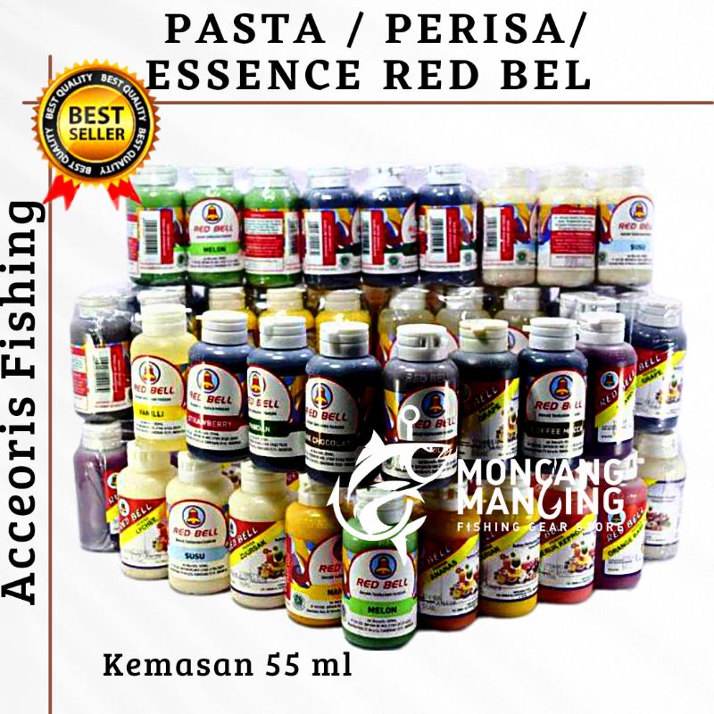 Jual PASTA RED BELL 55 ML ESSENCE PERISA AROMA PEWARNA MAKANAN HALAL ...