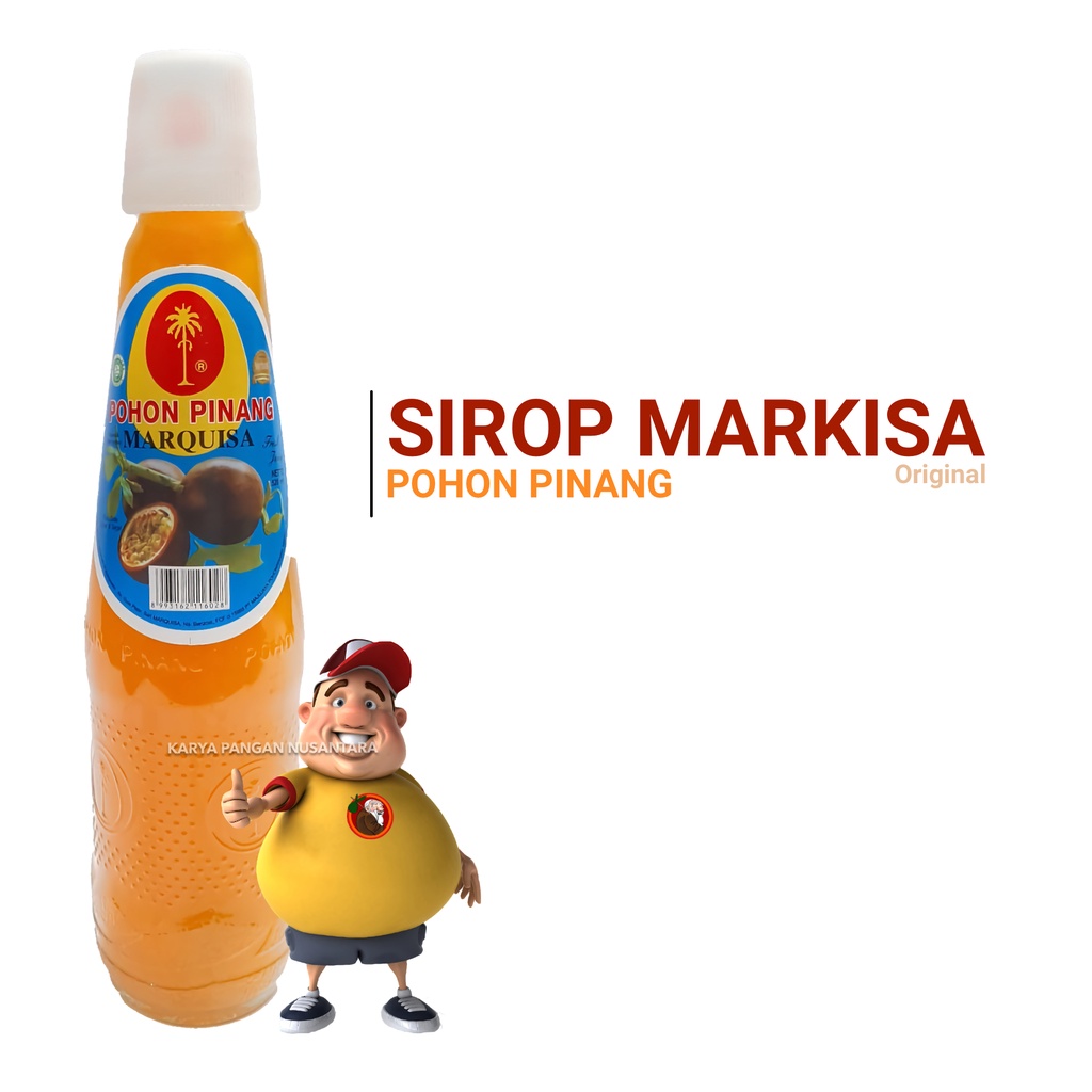 Jual SIRUP MARKISA POHON PINANG SARI MARKISA SIROP MARQUISA JUICE 520ML ...