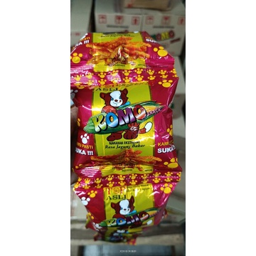 Jual komo snack rasa jagung bakar rencengan (10pc) | Shopee Indonesia