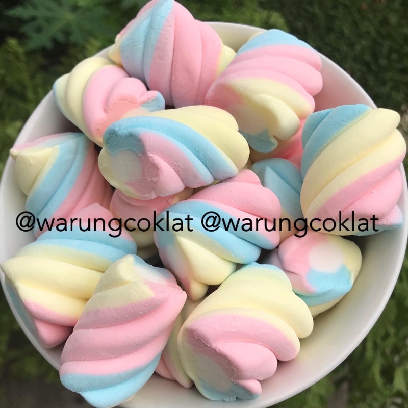 Jual Marshmallow Chomp Twist Besar | Marshmallow Ulir Besar Marsmalow ...