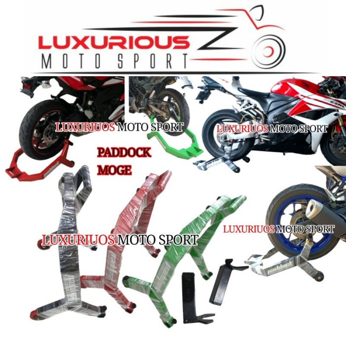 Jual Standar Paddock Motor/ Paddock Motor Universal R15 R25 Cbr Ninja ...