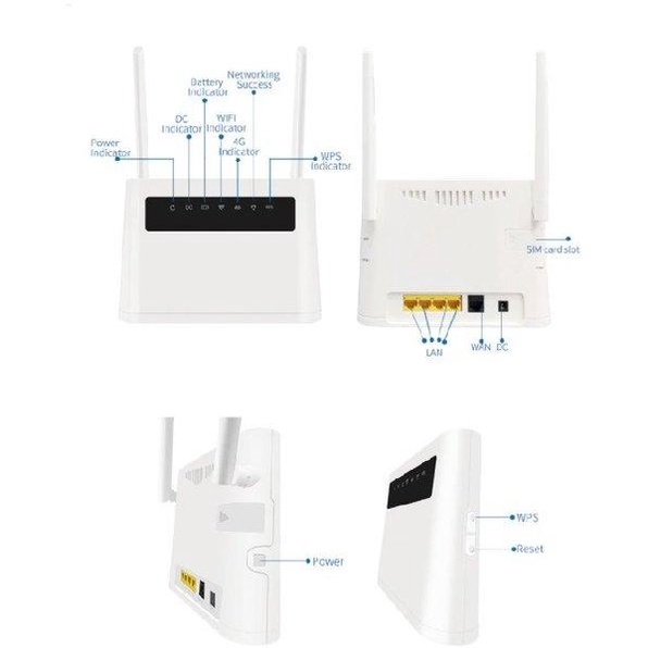 Jual Modem Wifi 4G Home Router Huawei B310 Sim Card Unlock | Shopee ...