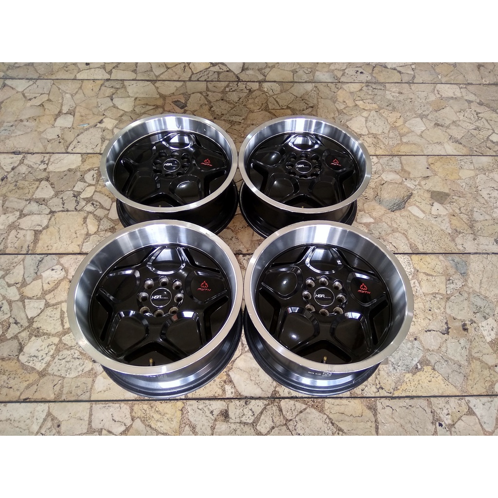 Jual VELG MOBIL RACING HSR MYTH RING 17 LEBAR 7,5/8,5 LUBANG BAUT PCD 4x100, 4x114 R17 | Shopee ...